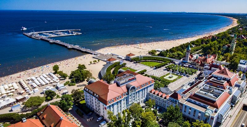 Sheraton Sopot Hotel położony nad morzem w sercu miasta